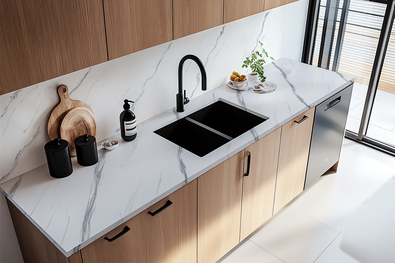 What Is Custom Solid Surface? How to Cut Solid Surface Countertop? | KingKonree