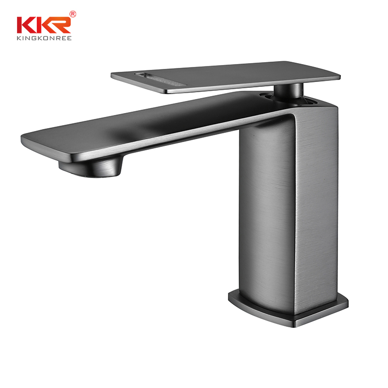 Modern Single Handle Bathroom Wash Basin Faucets High-end Design Basin ...
