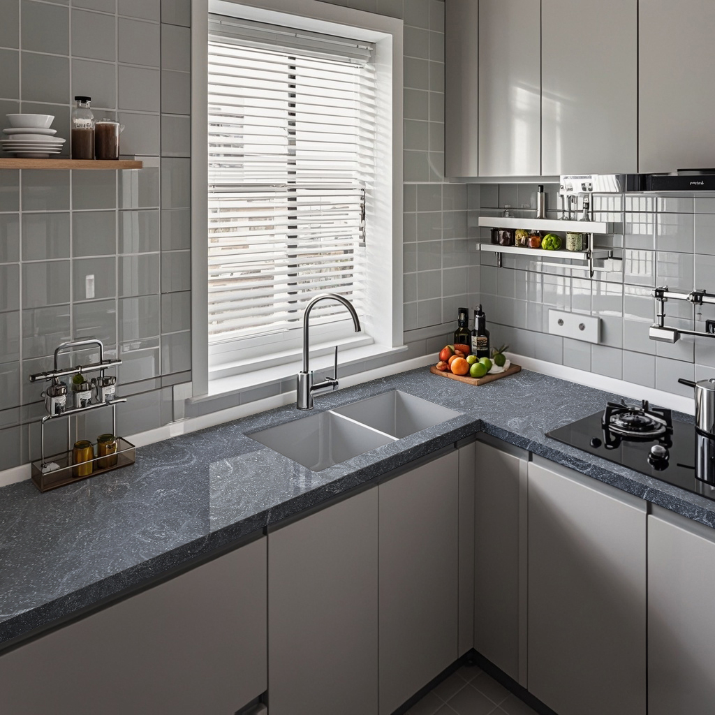 KKR-M8856-A Custom Kitchen Countertops for Hotel Project | KingKonree