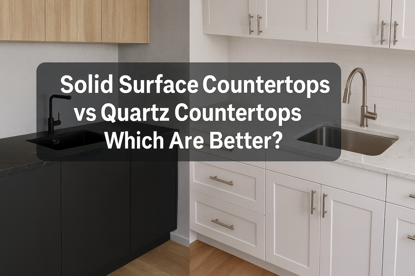 Solid Surface Countertops Vs Quartz Countertops: Which Is Better ...