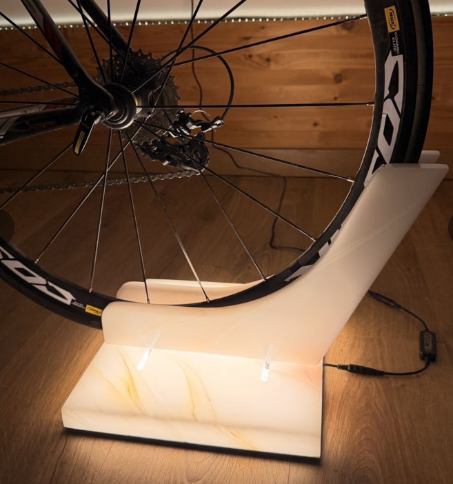 KKR-A025 Solid Surface Wheel Stand | KingKonree