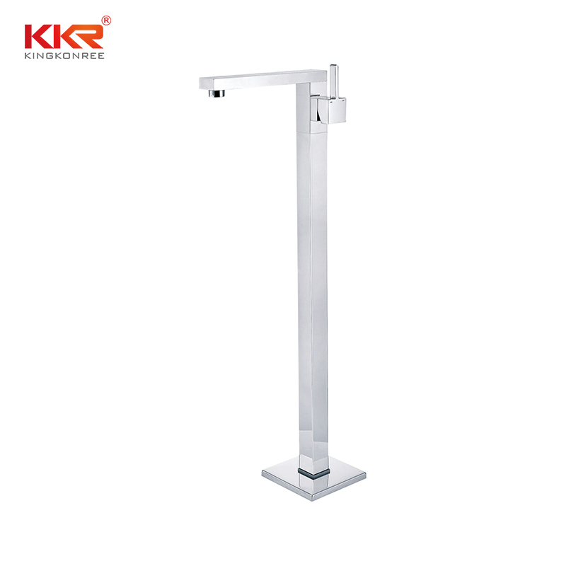 Chic Freestanding Basin Taps Versatile Elegance