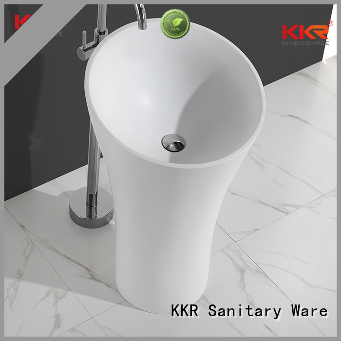 Best Solid Surface Modern Fancy Unique Bathroom Freestanding Wash Basin...