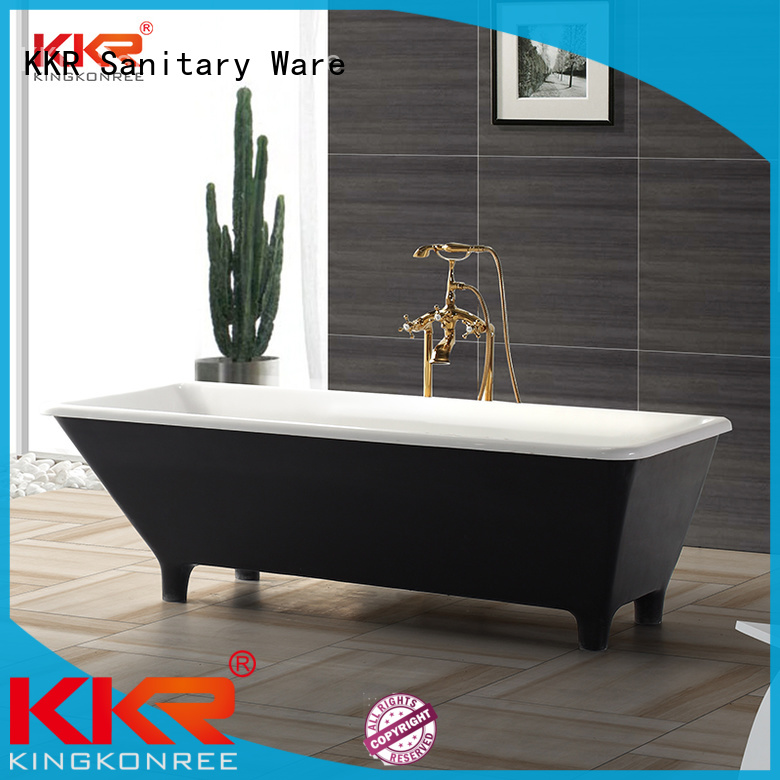 Polymarble Acrylic Resin Stone Solid Surface Freestanding Bathtub with ...