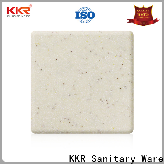 Plain Types of Solid Surface Countertops Design for Hotel | KingKonree