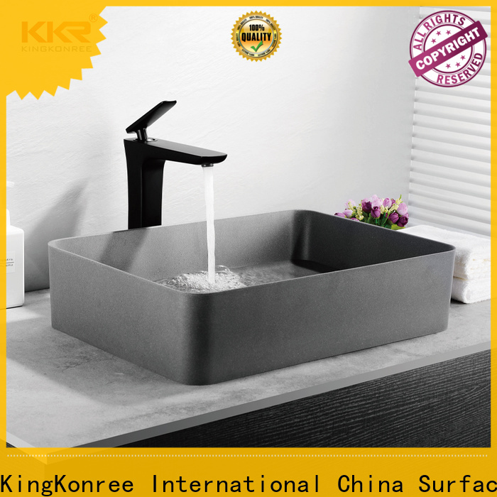 Elegant Table Top Wash Basin Design for Restaurant | KingKonree