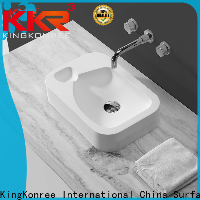 Excellent Above Counter Lavatory Sink Customized for Home | KingKonree