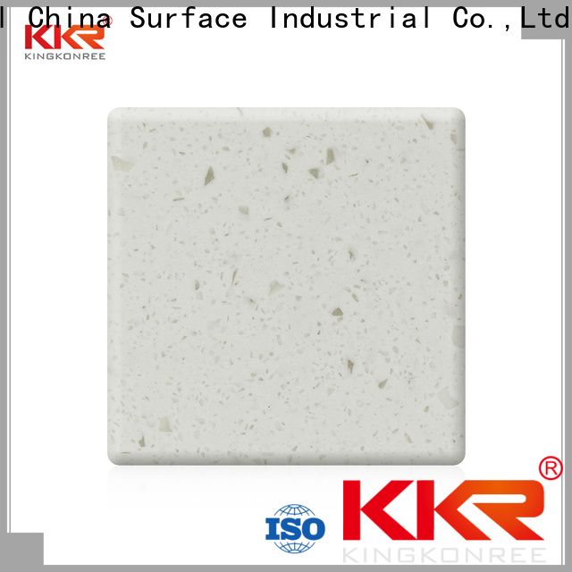Green Solid Surface Countertop Material Supplier for Hotel | KingKonree