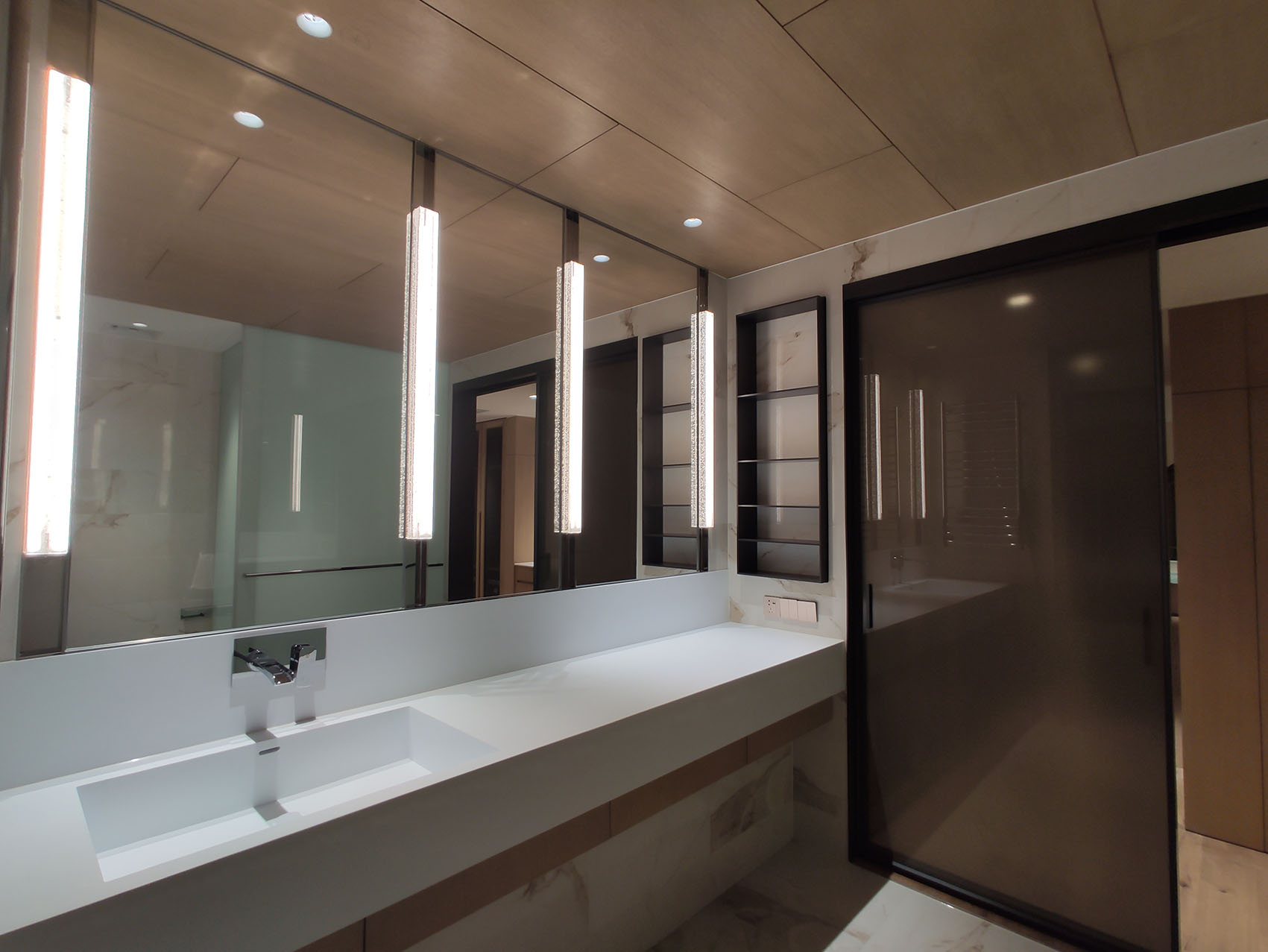 Customized Solid Surface Basins and Bathtubs for Shanghai Villa Project ...