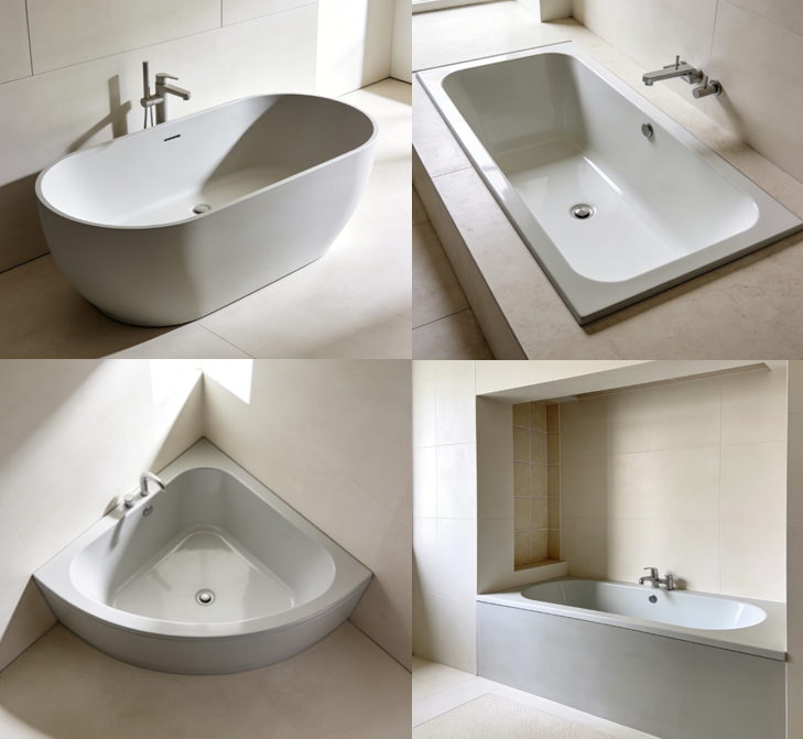 Different Types of Bathtubs You Need to Know | KingKonree