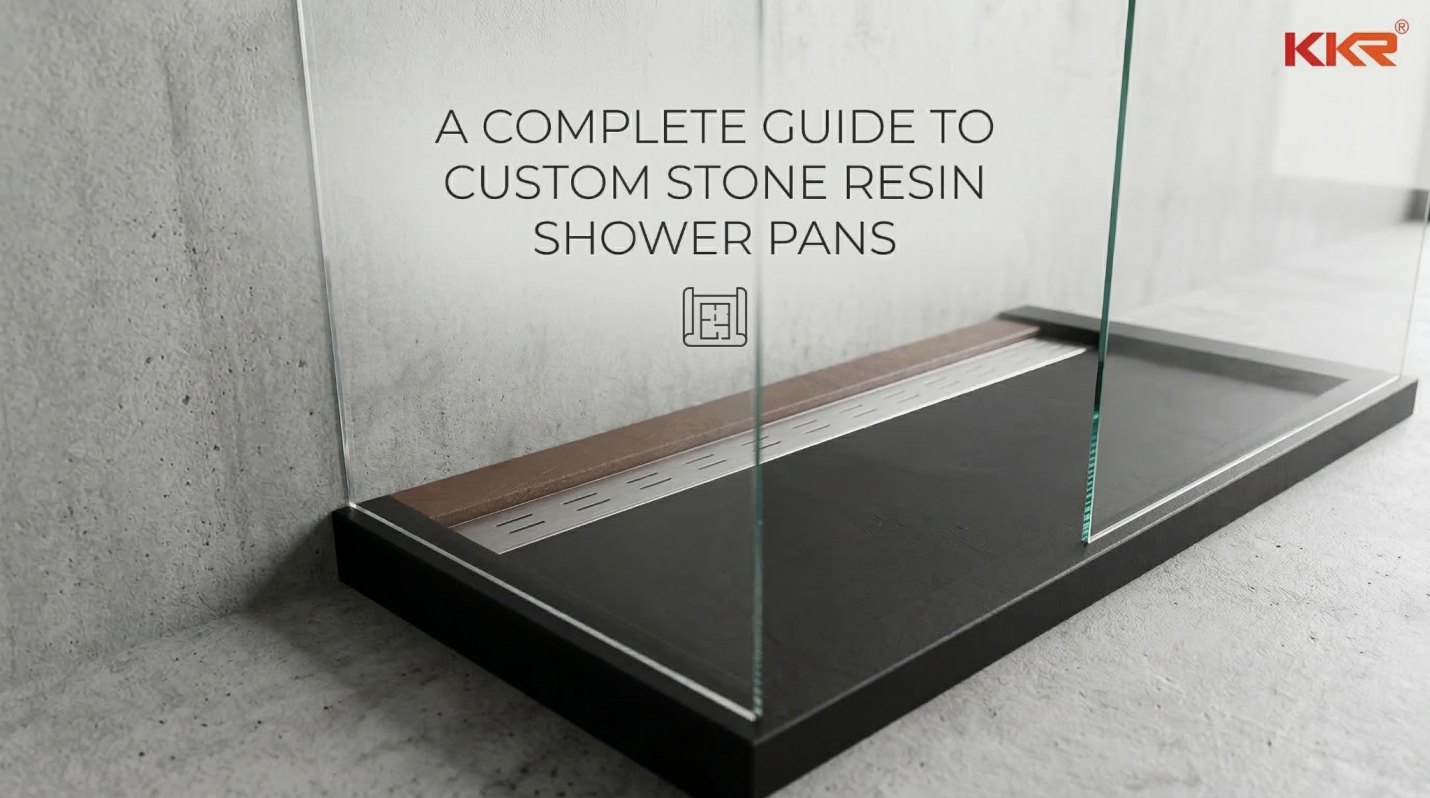A Complete Guide To Custom Stone Resin Shower Pans Kingkonree